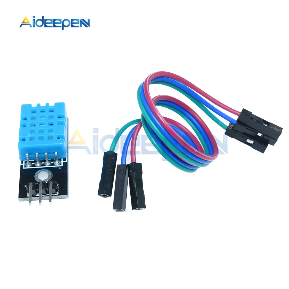 Temperature and Relative Humidity Sensor DHT11 Module with Cable Doupo ...