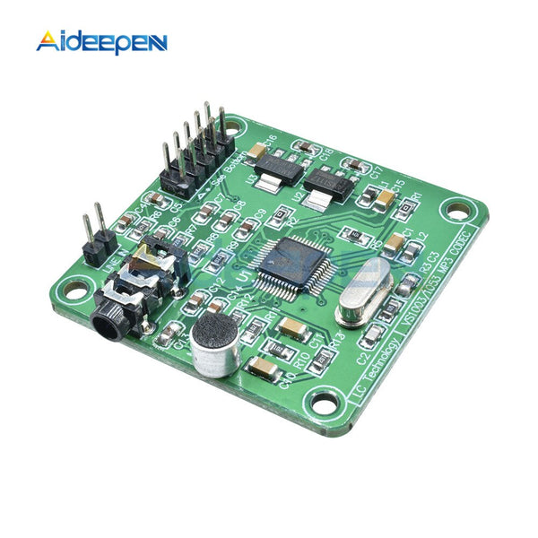 VS1053 MP3 Module Development Board w/ On Board Recording Function SPI ...