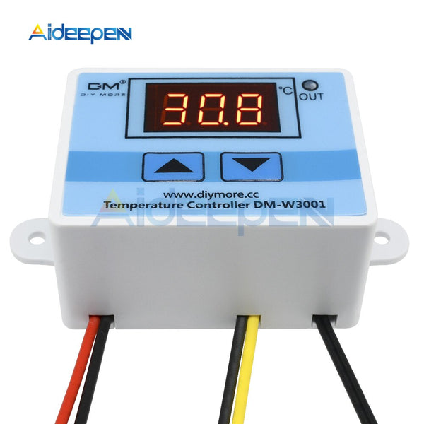 W3001 110V 220V Digital Temperature Controller Thermostat Thermo Incub ...