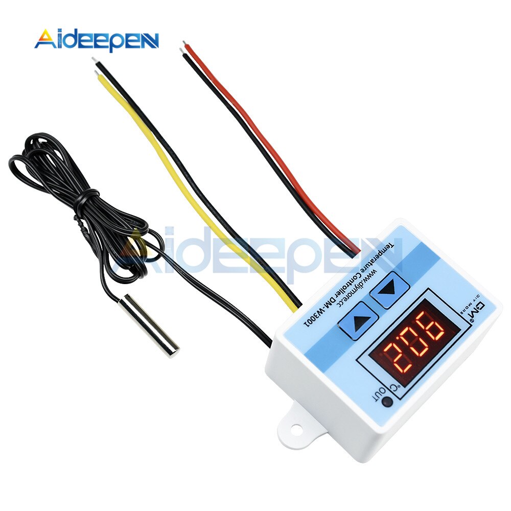 W3001 110V 220V Digital Temperature Controller Thermostat Thermo Incub ...
