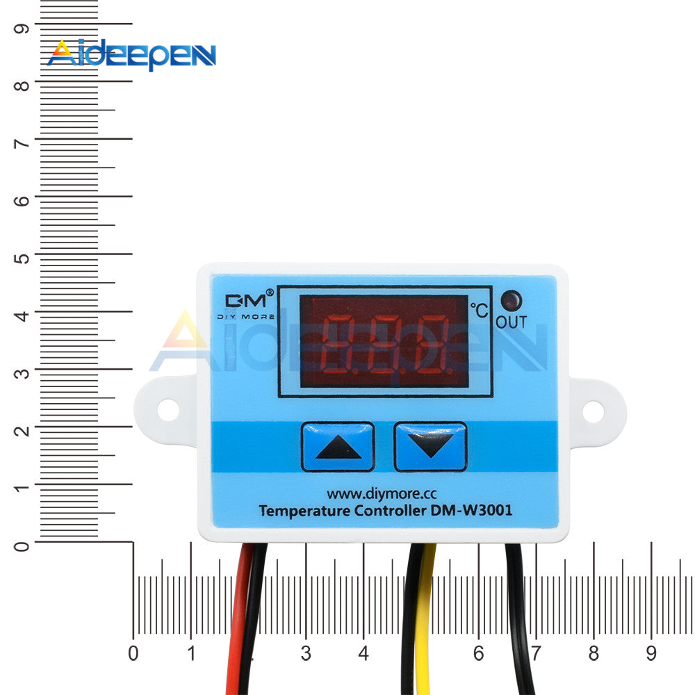 W3001 110V 220V Digital Temperature Controller Thermostat Thermo Incub ...