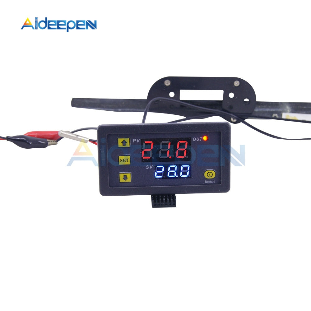 W3001 W3002 W3230 LED Digital Thermostat Temperature Controller AC 110 ...