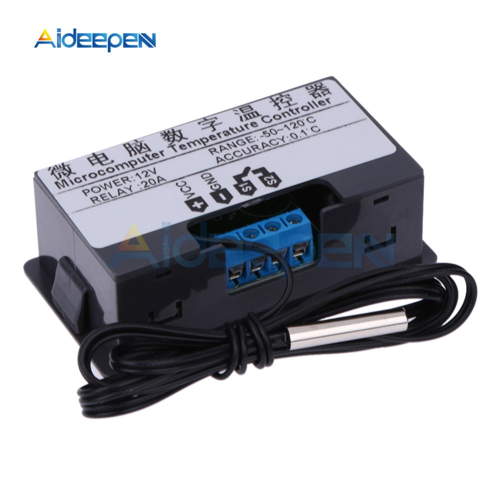 W3230 AC 110V 220V DC12V 24V Digital Thermostat Temperature Controller ...