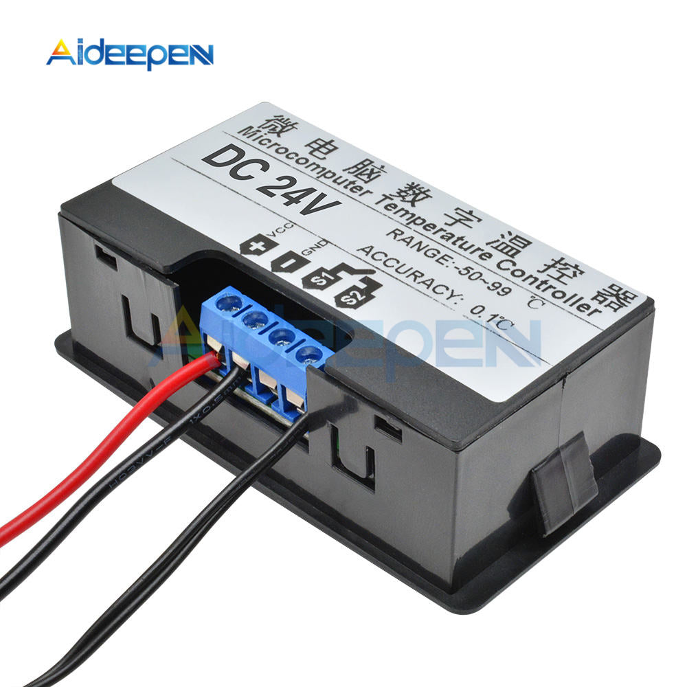 W3231 12/24/220V Single Digital Thermostat Regulator for Refrigerator ...