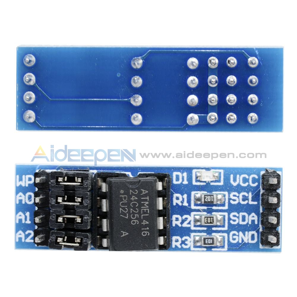AT24C256 Serial EEPROM I2C Interface EEPROM Data Storage Module – Aideepen