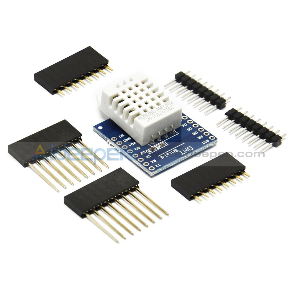 DHT22 AM2302 Temperature and Humidity Sensor Shield Module for D1 Mini ...