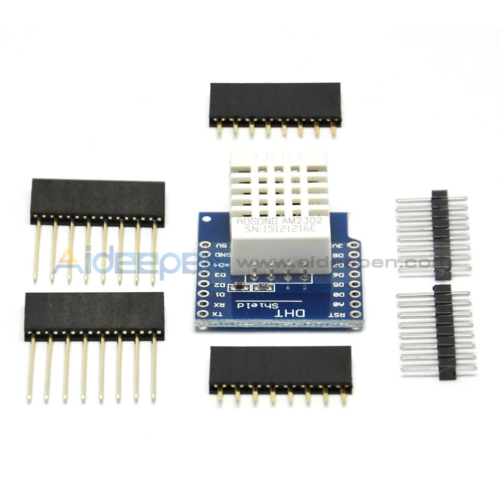 DHT22 AM2302 Temperature and Humidity Sensor Shield Module for D1 Mini ...
