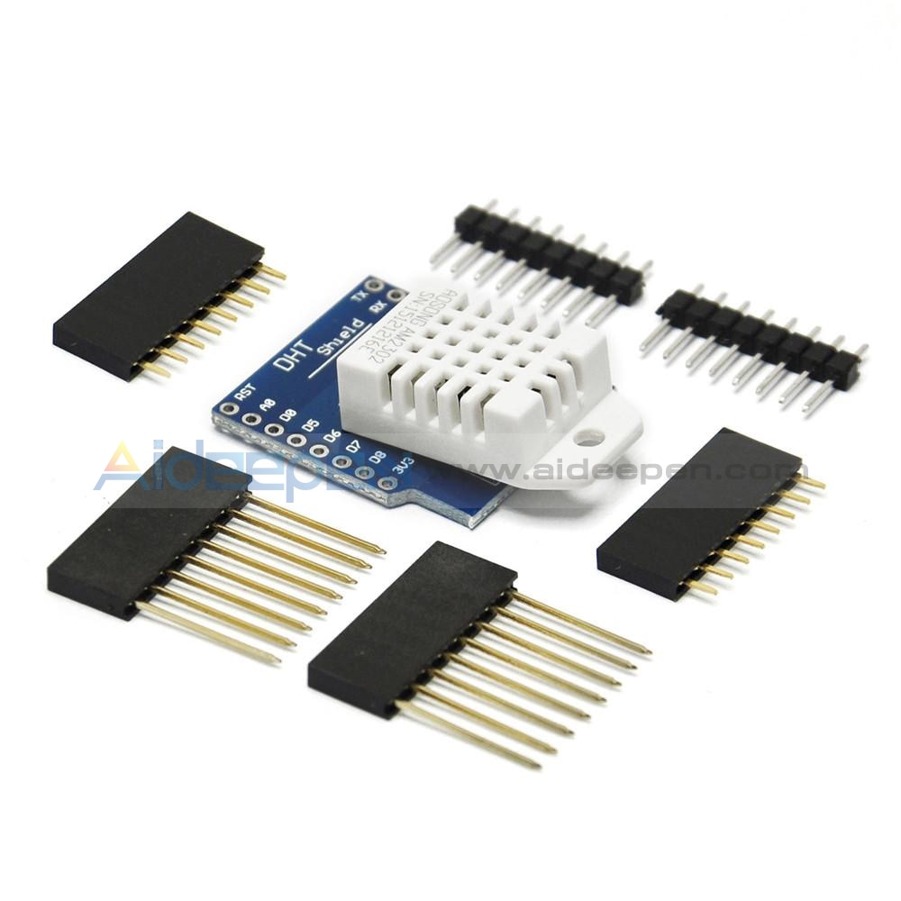 DHT22 AM2302 Temperature and Humidity Sensor Shield Module for D1 Mini ...