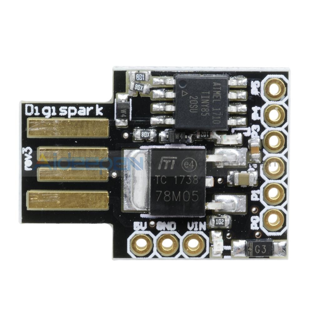 Digispark Kickstarter ATTINY85 Arduino General Micro USB Development ...