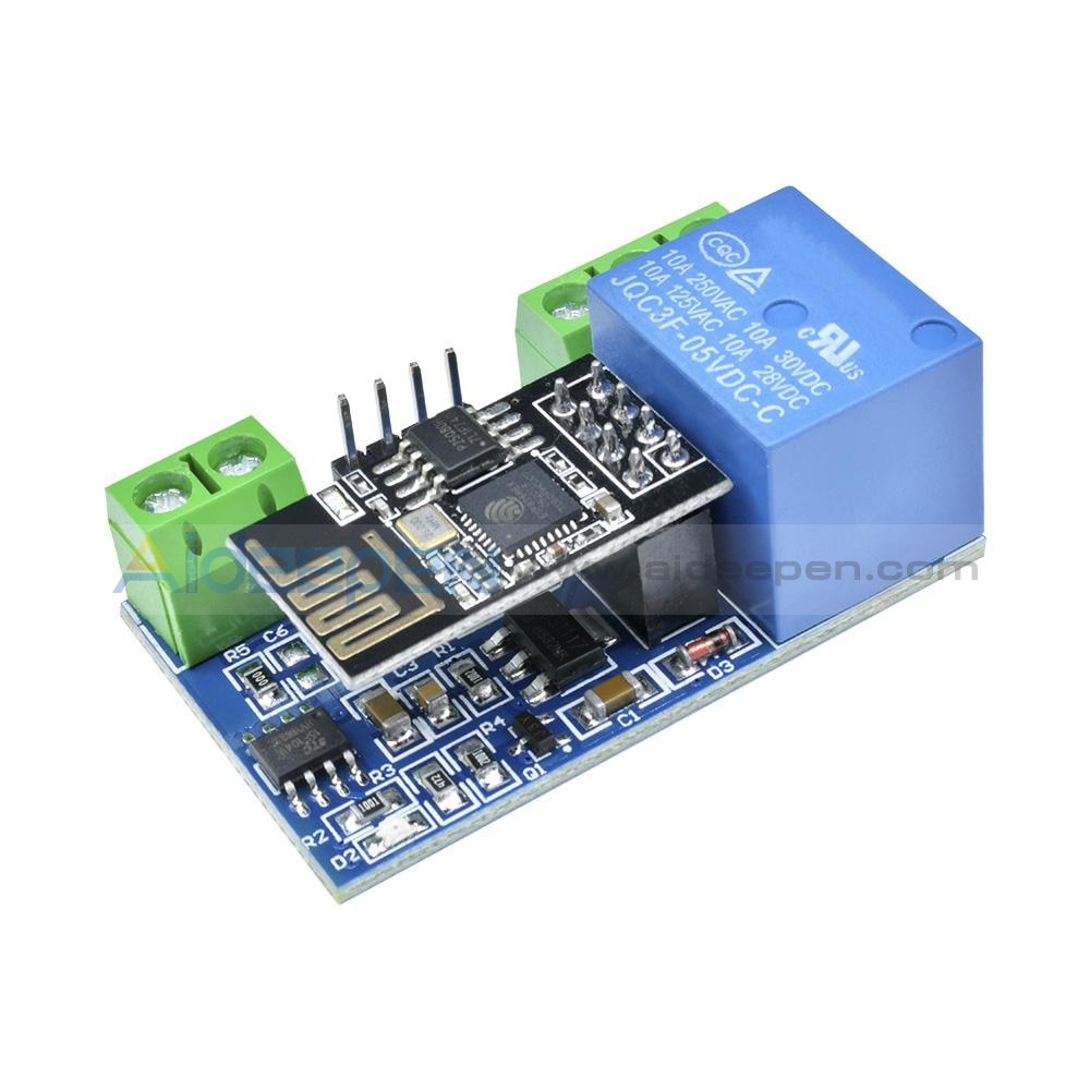 ESP8266 ESP-01S 5V WIFI Relay Module TOI APP Control F Smart Home Netw ...