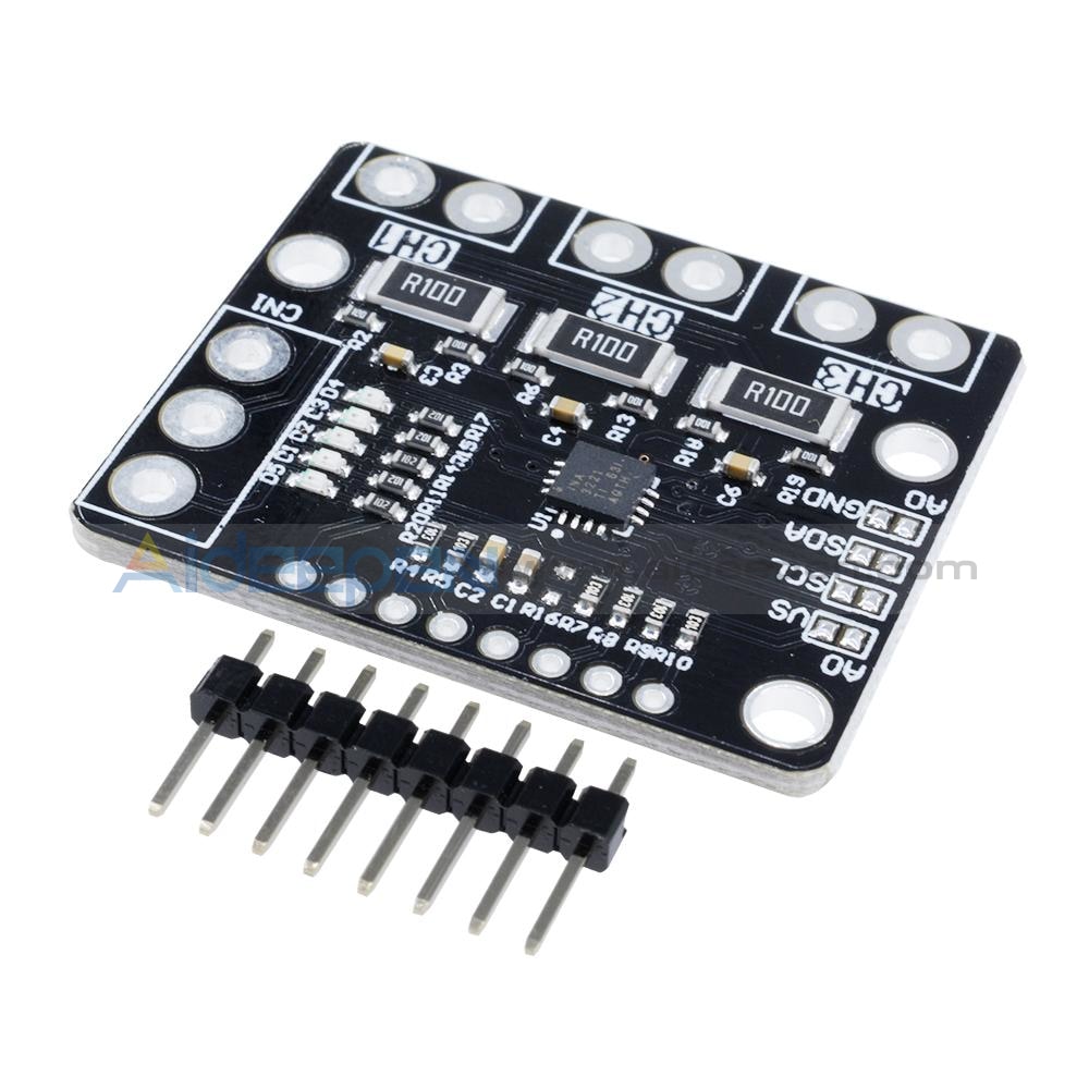I2C INA3221 Triple-Channel Shunt Current Voltage Monitor Sensor – Aideepen