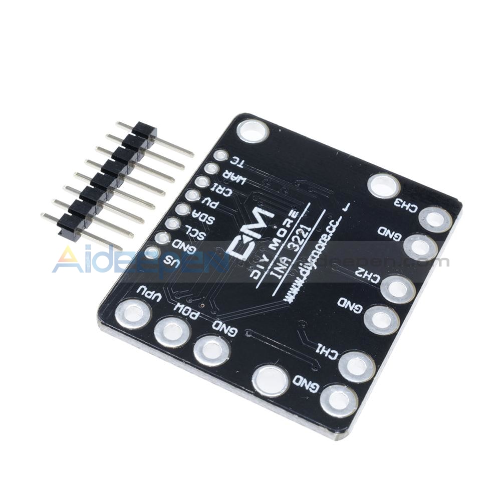 I2C INA3221 Triple-Channel Shunt Current Voltage Monitor Sensor – Aideepen