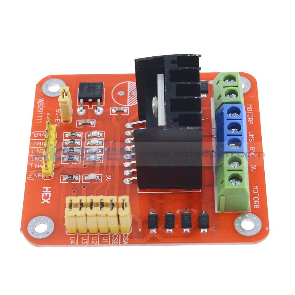 L298N DC Motor Driver Module Dual H Bridge DC Stepper Motor – Aideepen