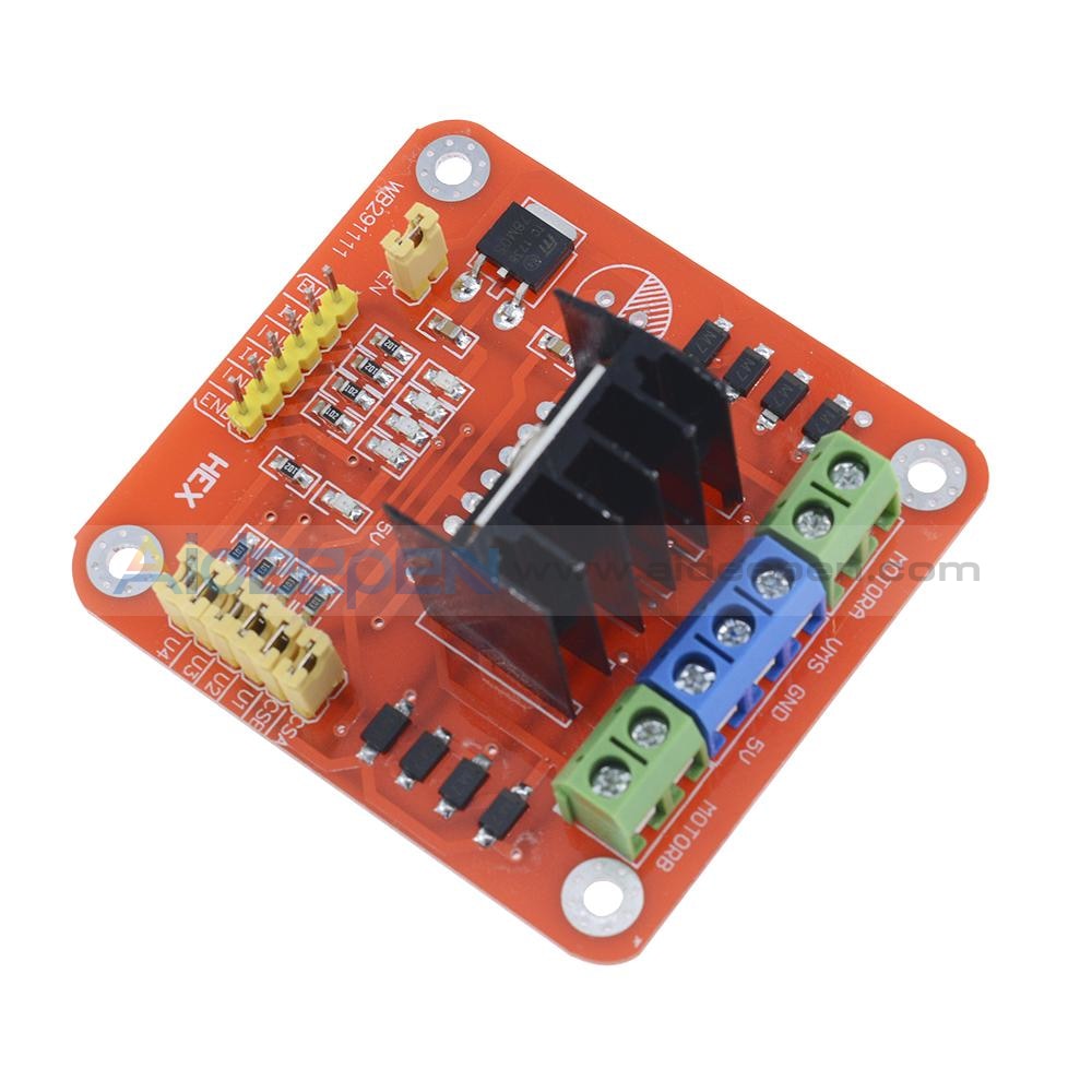 L298N DC Motor Driver Module Dual H Bridge DC Stepper Motor – Aideepen