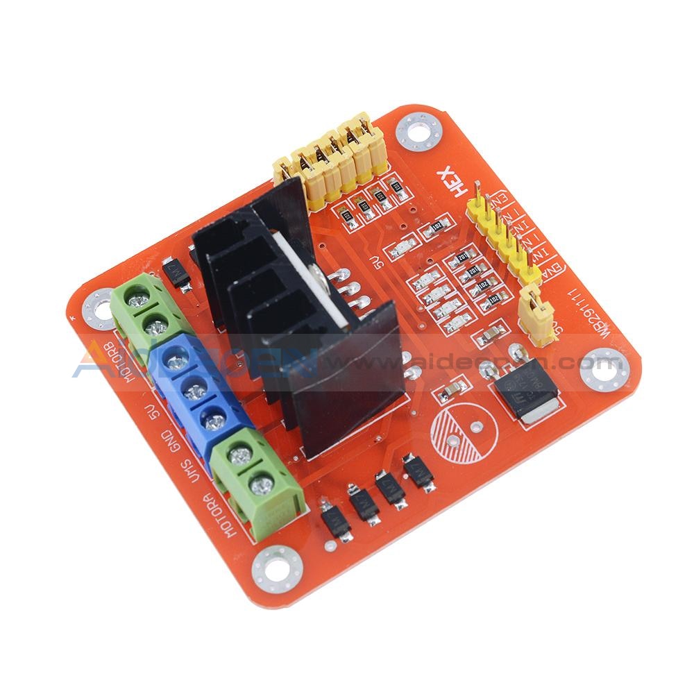 L298N DC Motor Driver Module Dual H Bridge DC Stepper Motor – Aideepen