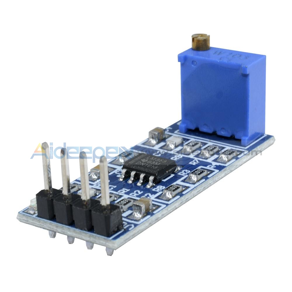 LM358 100 Times Gain Signal Amplifier Amplification Operational Module ...