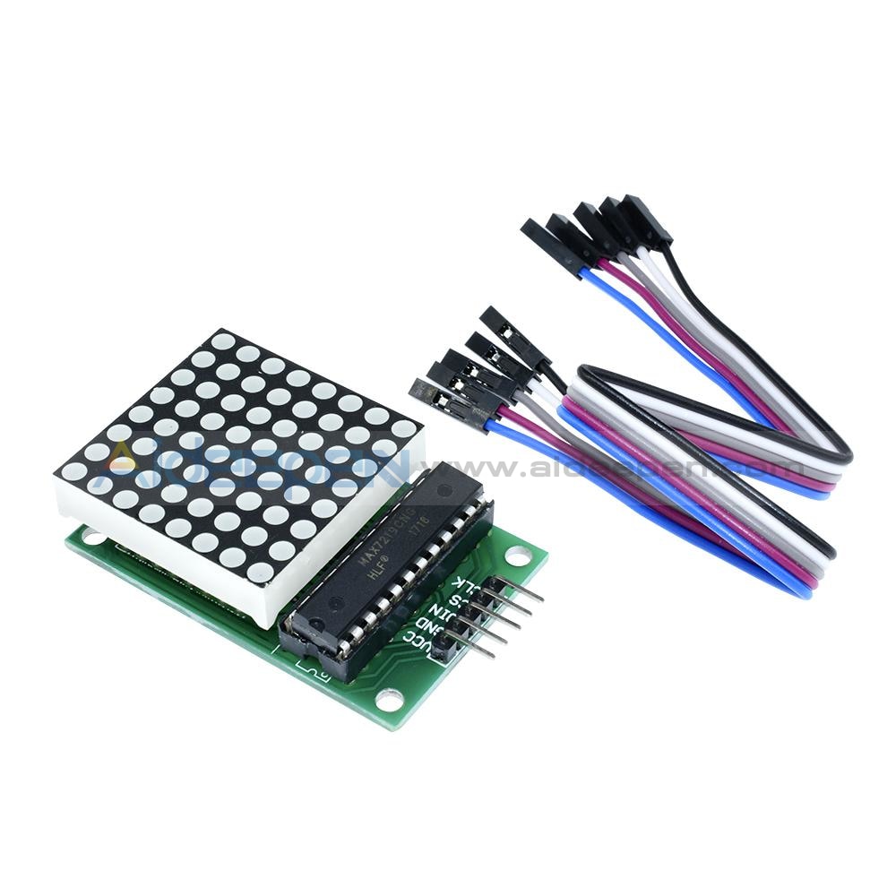MAX7219 Dot Led Matrix Module MCU Control LED Display Module Board ...