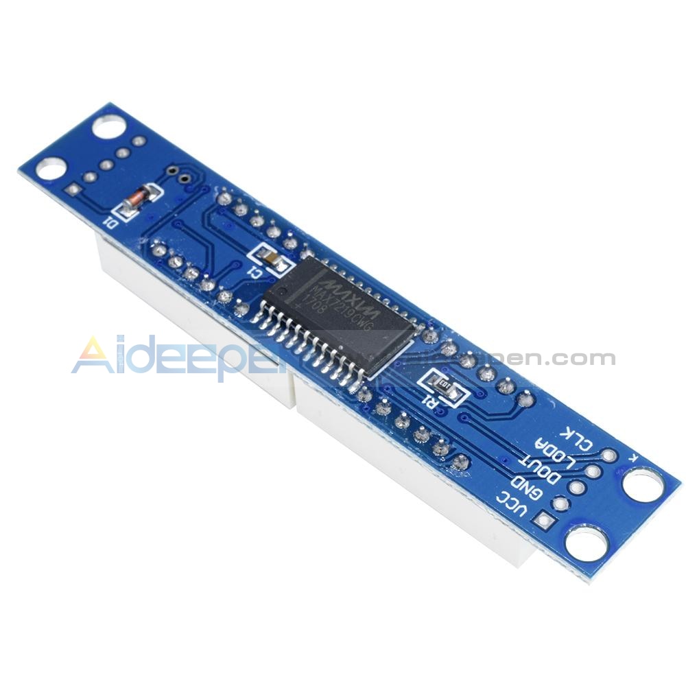 MAX7219 LED Dot Matrix 8-Digit Digital Tube Display Control Module ...