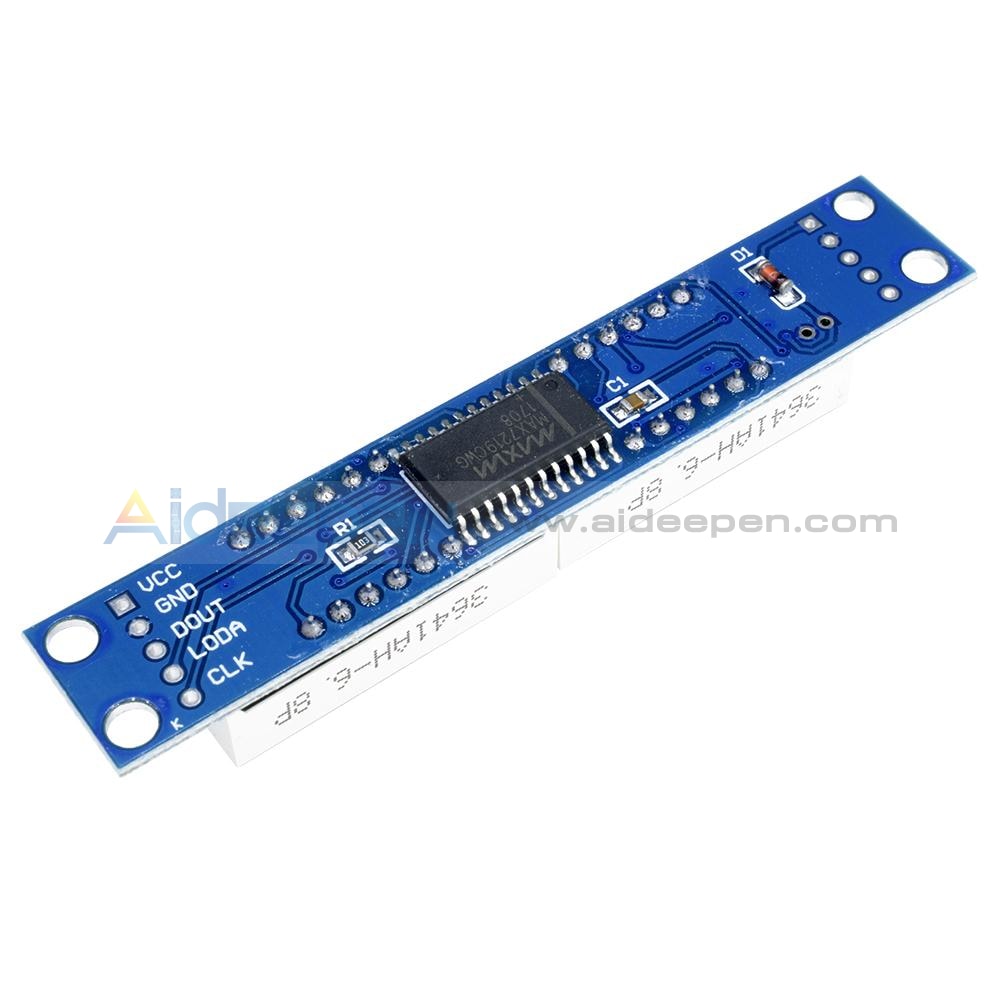 MAX7219 LED Dot Matrix 8-Digit Digital Tube Display Control Module ...