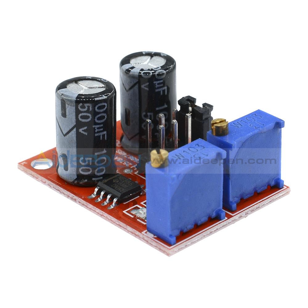 NE555 Duty Cycle and Frequency Adjustable Module – Aideepen