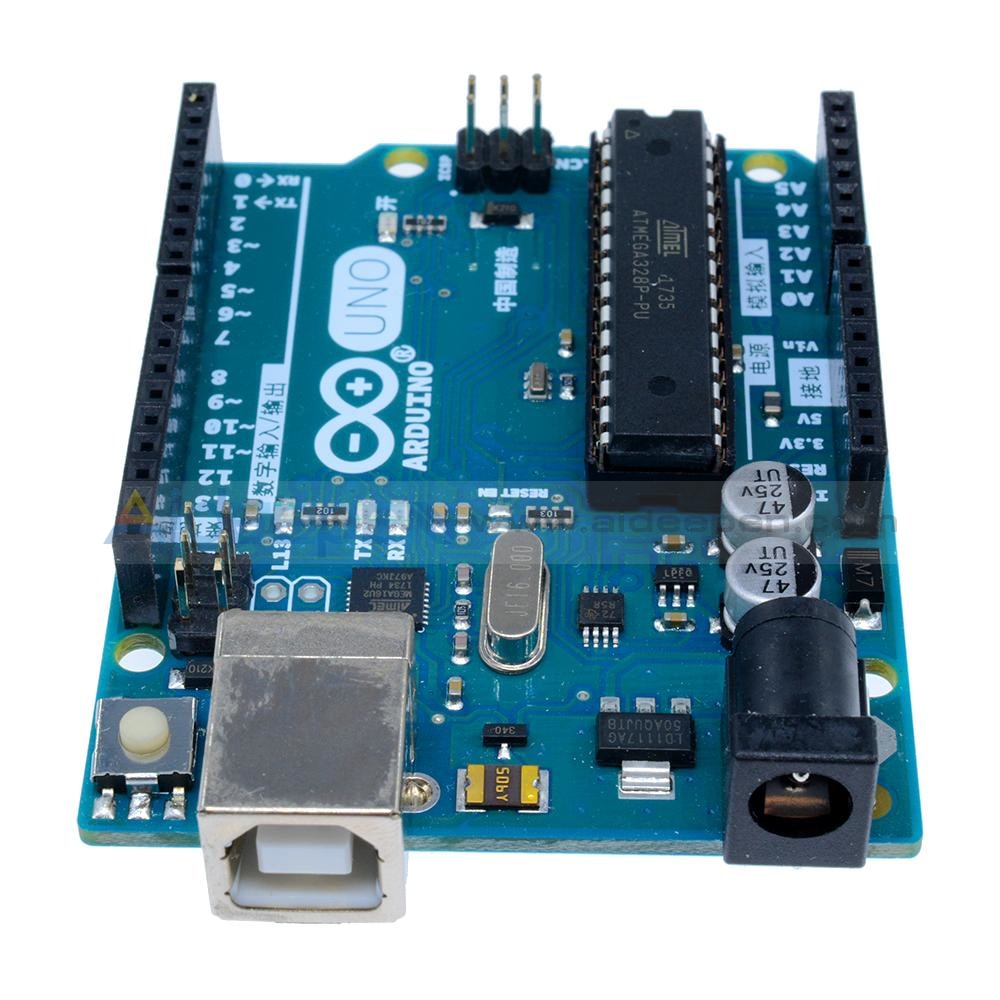 Original Arduino Uno R3 ATMega16U2 ATmega328P Microcontroller Board Of ...