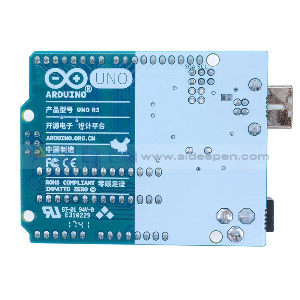 Original Arduino Uno R3 ATMega16U2 ATmega328P Microcontroller Board Of – Aideepen
