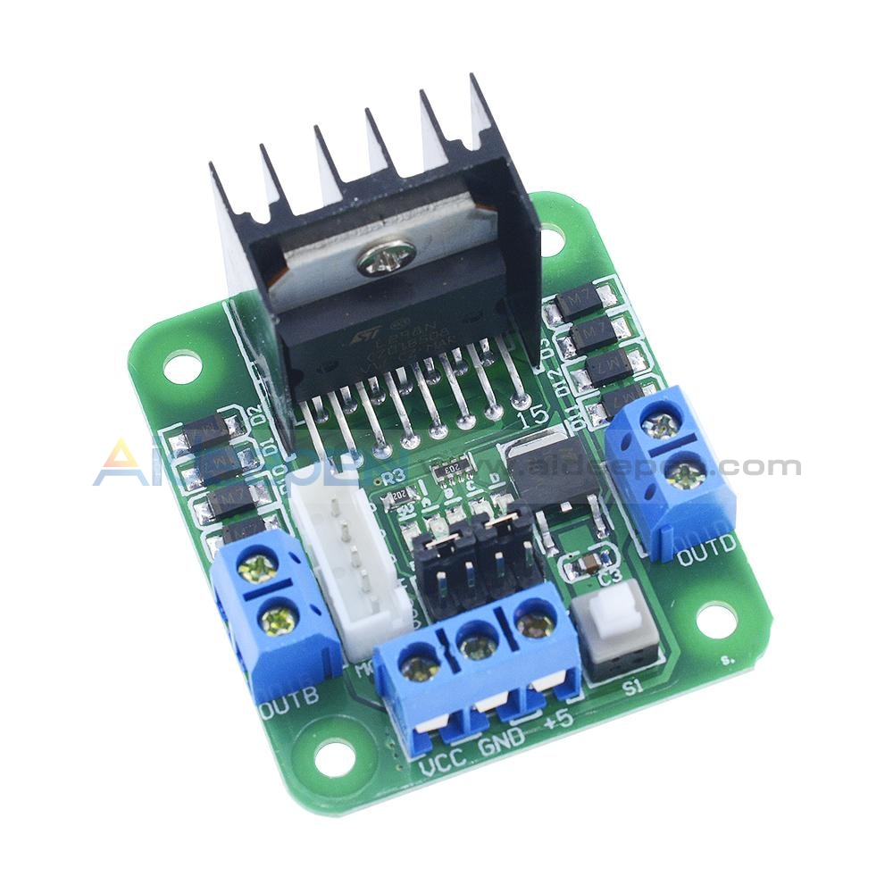 Stepper Motor Drive Controller Board Module L298N Dual H Bridge – Aideepen
