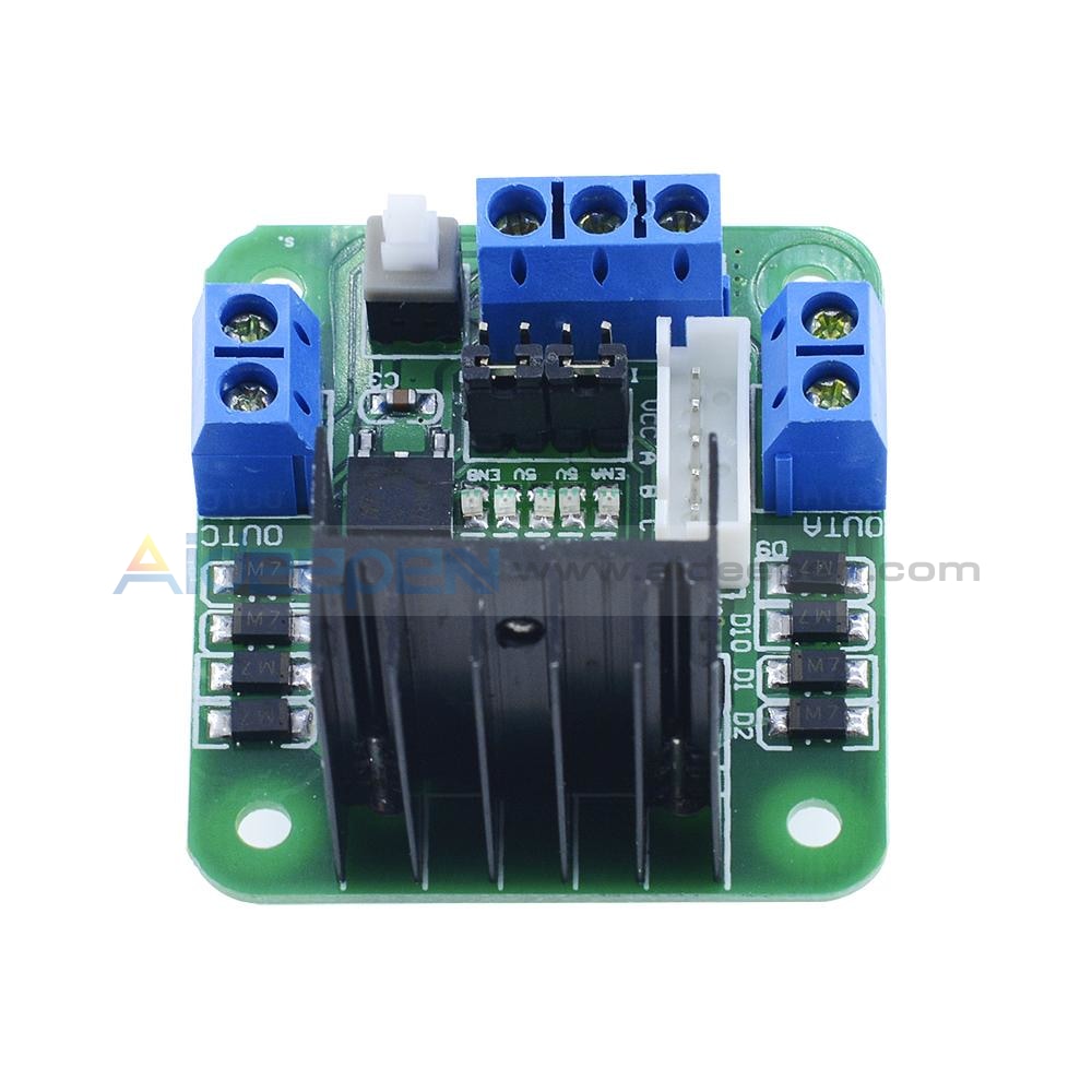 Stepper Motor Drive Controller Board Module L298N Dual H Bridge – Aideepen