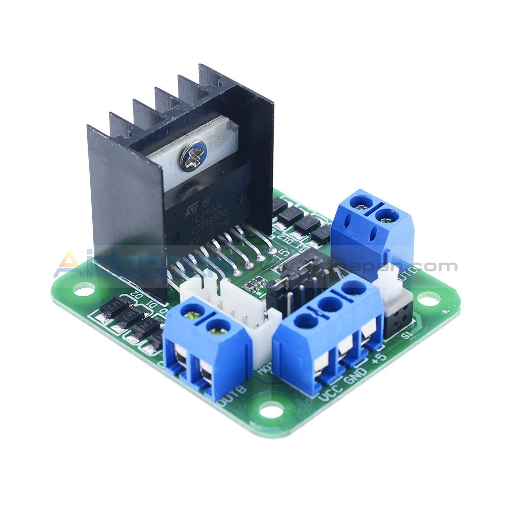Stepper Motor Drive Controller Board Module L298N Dual H Bridge – Aideepen