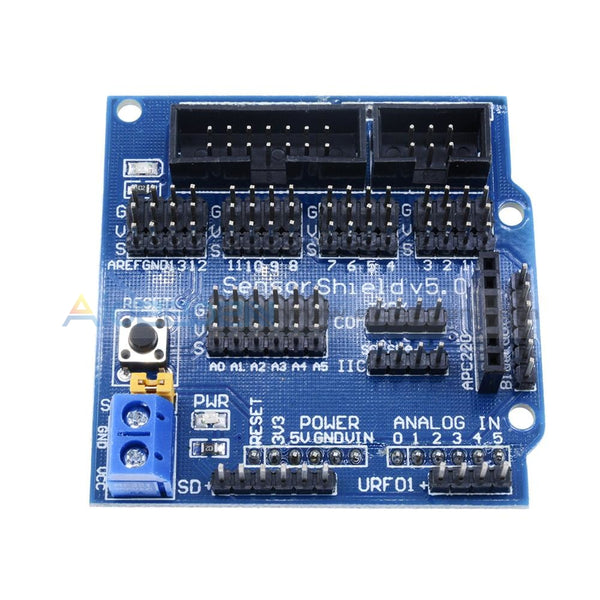 UNO MEGA Duemilanove Sensor Motor Shield V5 Digital Analog Module – Aideepen