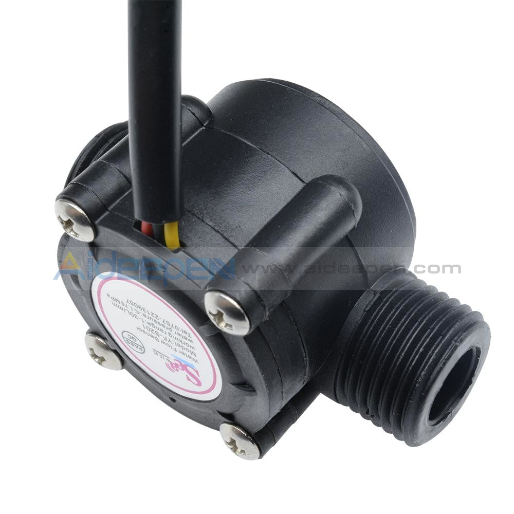 Water Flow Sensor Flowmeter Hall Module Water Control 1-30L/min – Aideepen