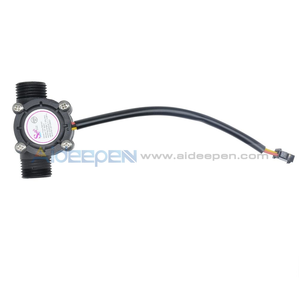 Water Flow Sensor Flowmeter Hall Module Water Control 1-30L/min – Aideepen
