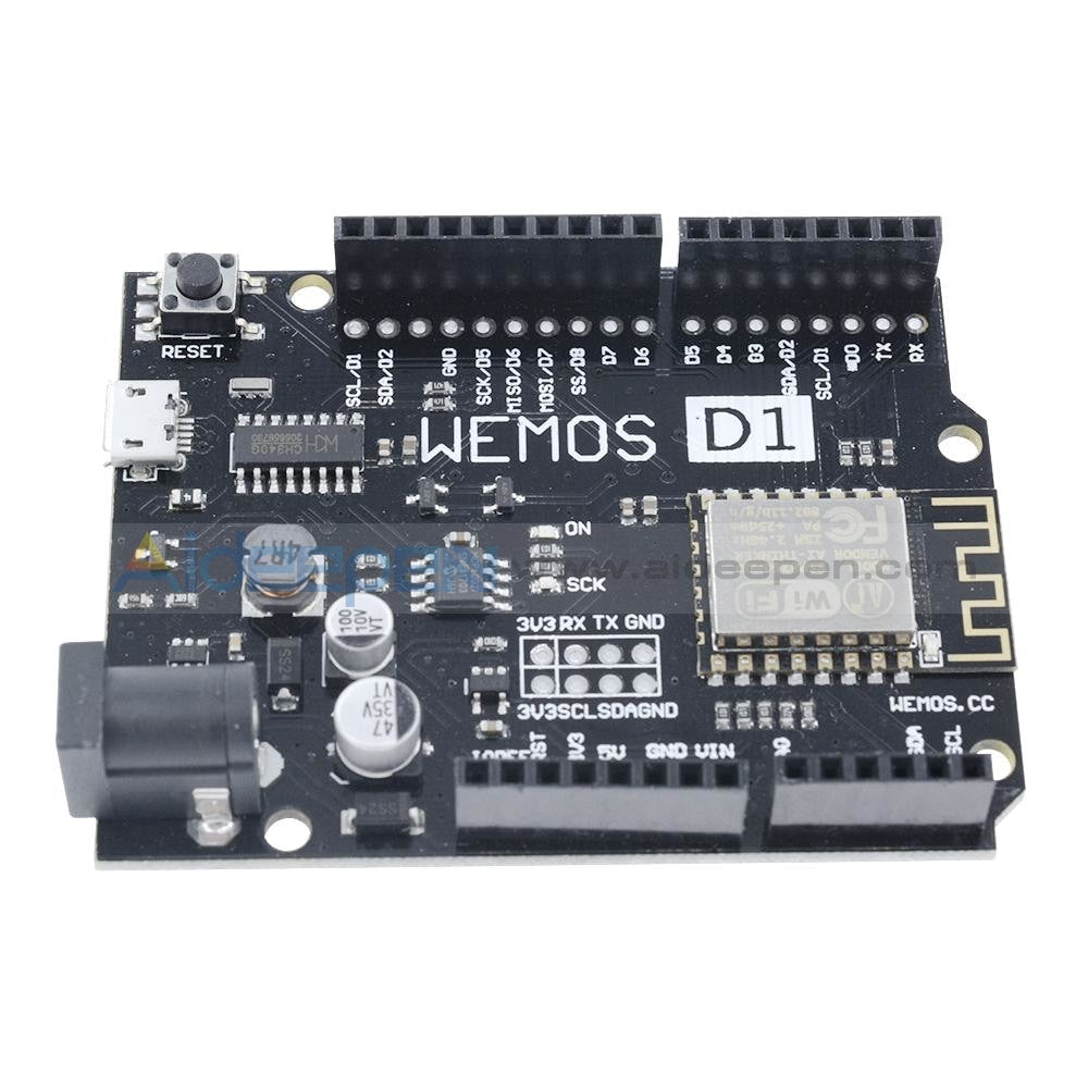 Wemos D1 R2 Wifi Uno Based Esp8266 For Arduino Nodemcu Aideepen